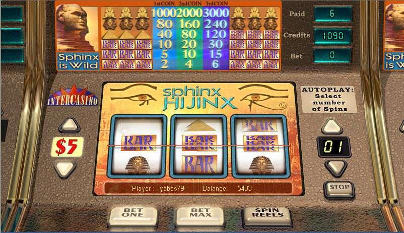 Sphinx Hijinx Classic Slot review from Nyx