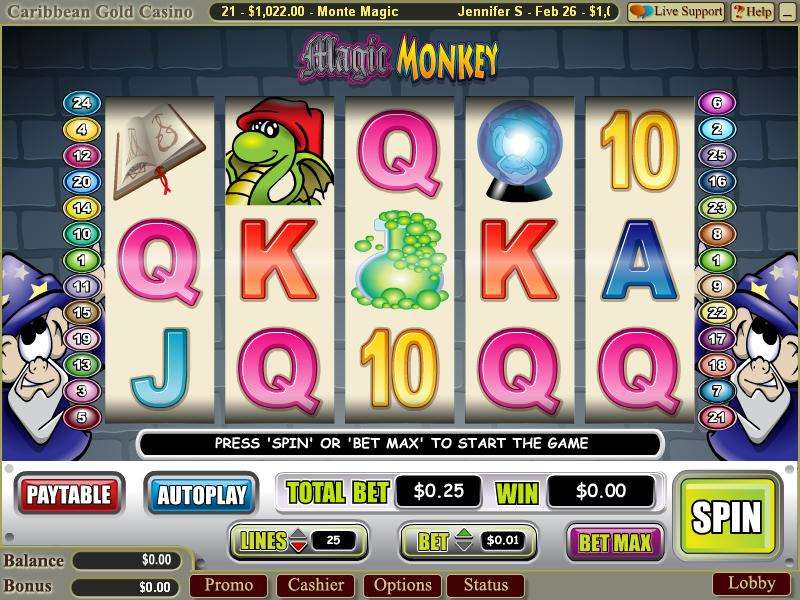 Magic Monkey Slot review from Wager Gaming
