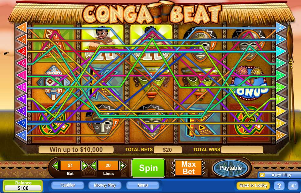 Conga Beat Slot review from NeoGames