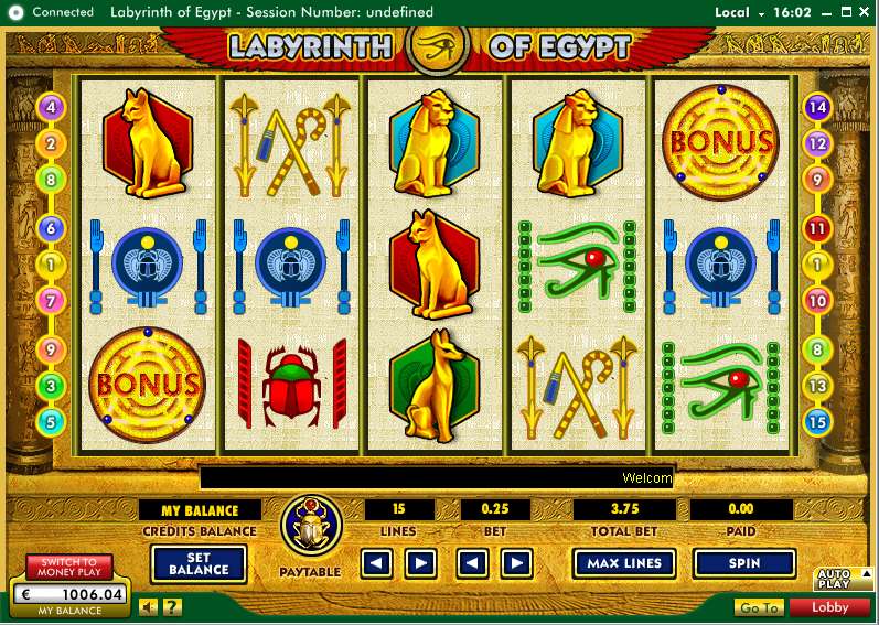 Labyrinth of Egypt Slot review from Random Logic
