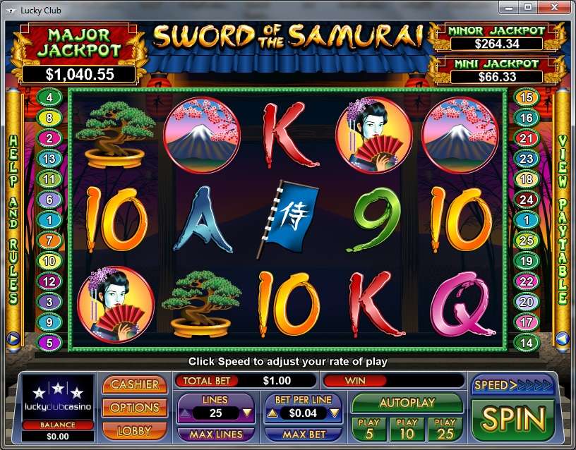 Sword of the Samurai Slot review from NuWorks