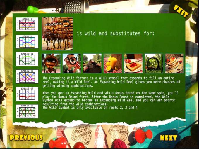 One Million Ants 3D Slot review from Sheriff gaming casinos