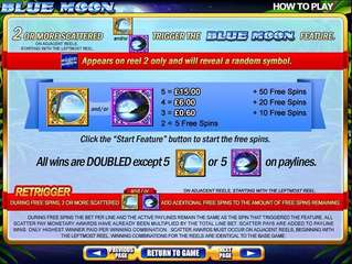 Blue Moon Slot review from WMS