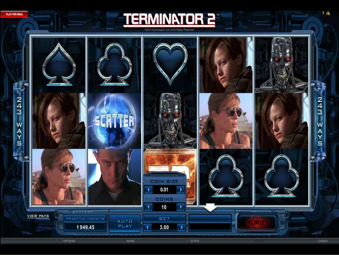 Terminator 2 Slot review from MicroGaming