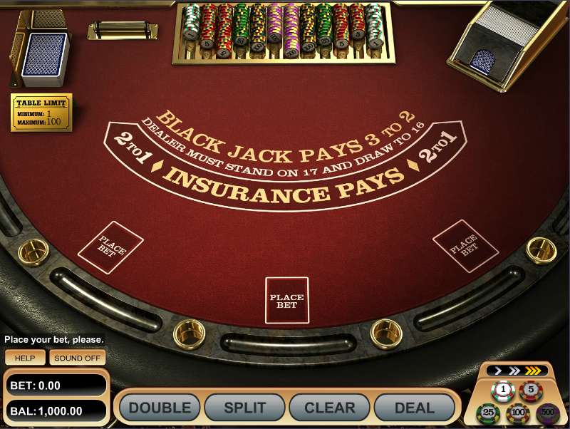 Single Deck VIP Blackjack Table game review from BetSoft