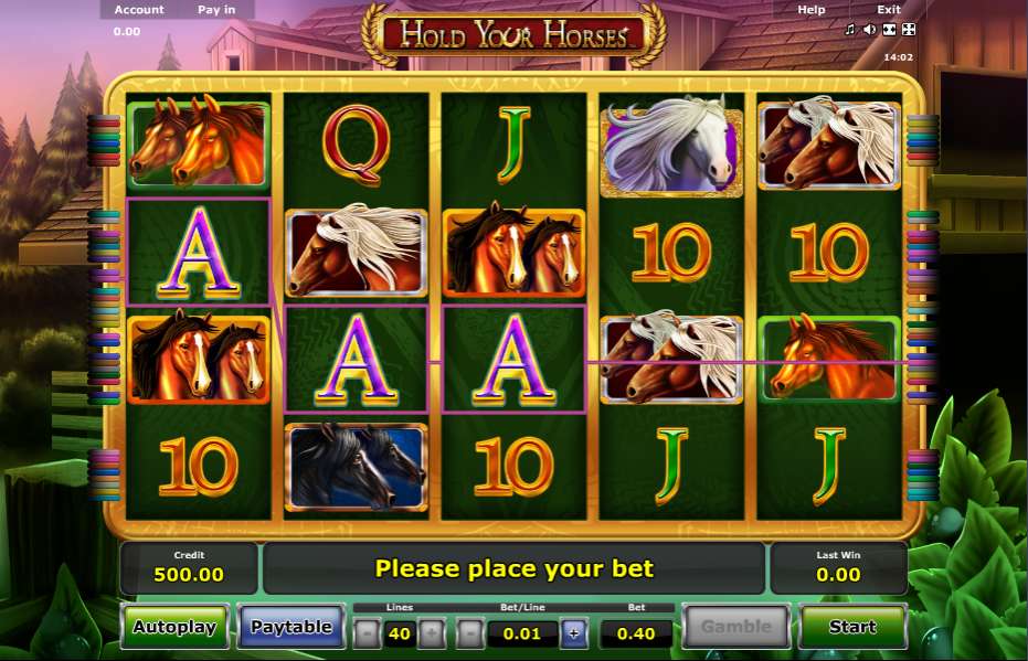 Hold Your Horses Slot By Novomatic » Review + Demo Game Hold Your Horses Slot By Novomatic » Review + Demo Game