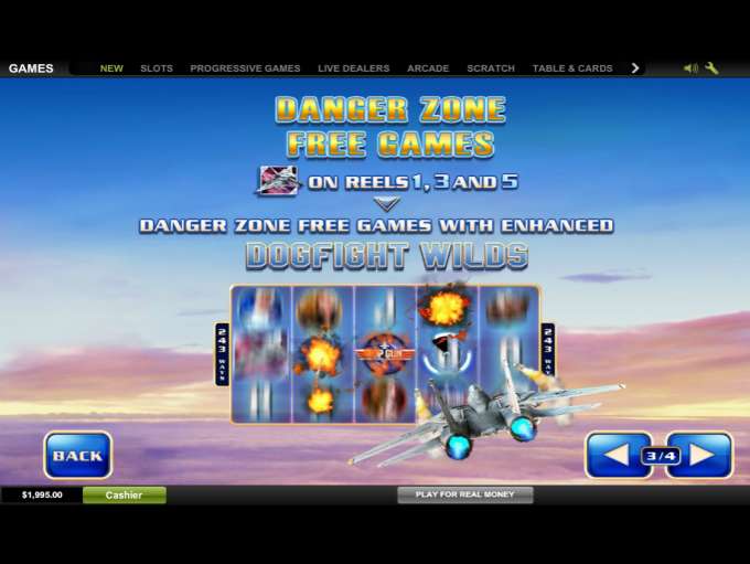 Top Gun Slot review from Playtech