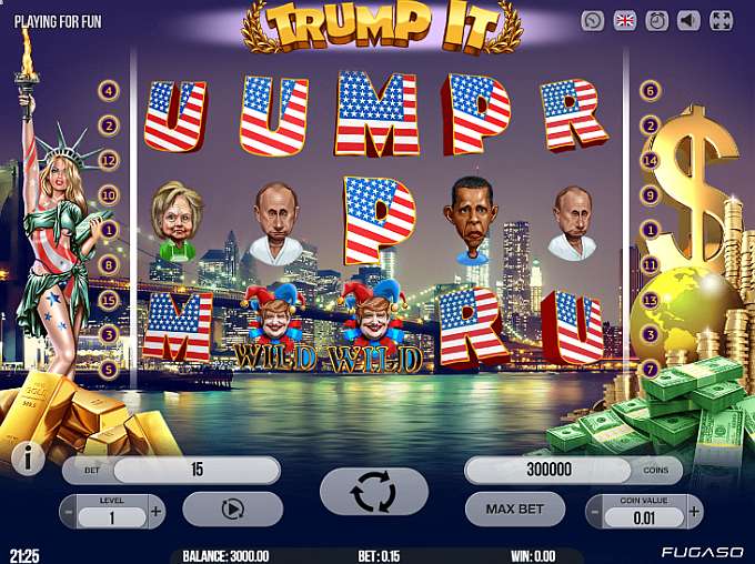 Trump It slot review - powered by Fugaso