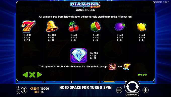 Diamond Strike Slot Review - Powered By Pragmatic Play