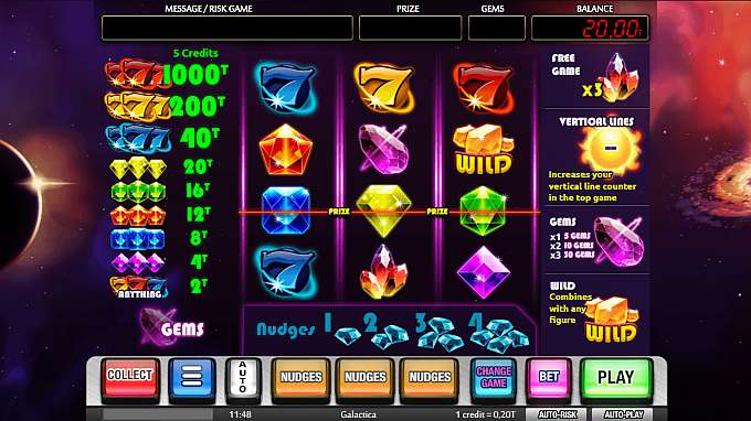 Galactica slot review - powered by MGA