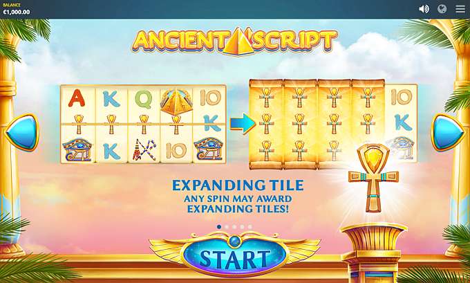 Ancient Script Slot Review - Powered By Red Tiger Gaming