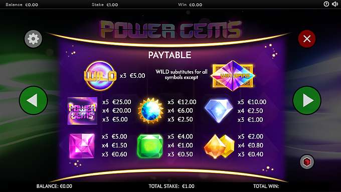 Power Gems Slot Review - Powered By CORE gaming