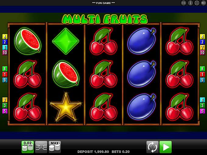 Multi Fruits Slot By Merkur Gaming » Review + Demo Game