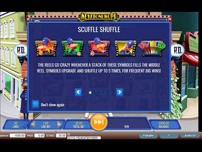 Enjoy the antics of the Keystone Kops and score big wins