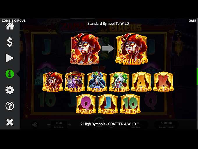 Zombie Circus Video Slot Relax Gaming » Review + Demo