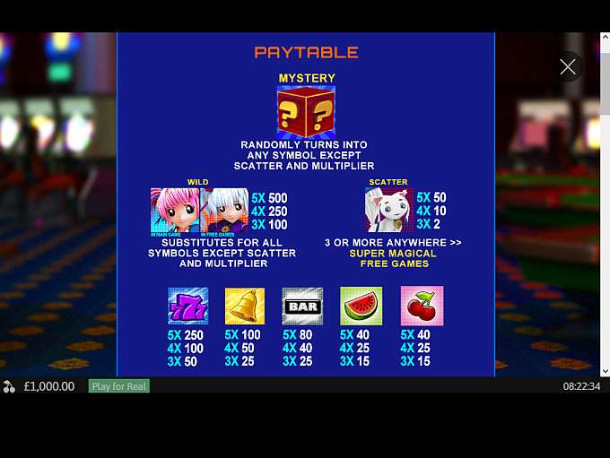 Magical Stacks slot by Playtech