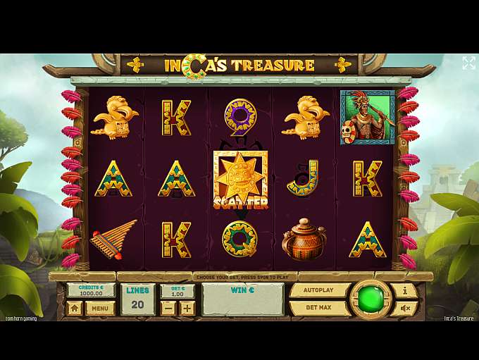 Incas Treasure Slot By Tom Horn Gaming » Review + Demo Game