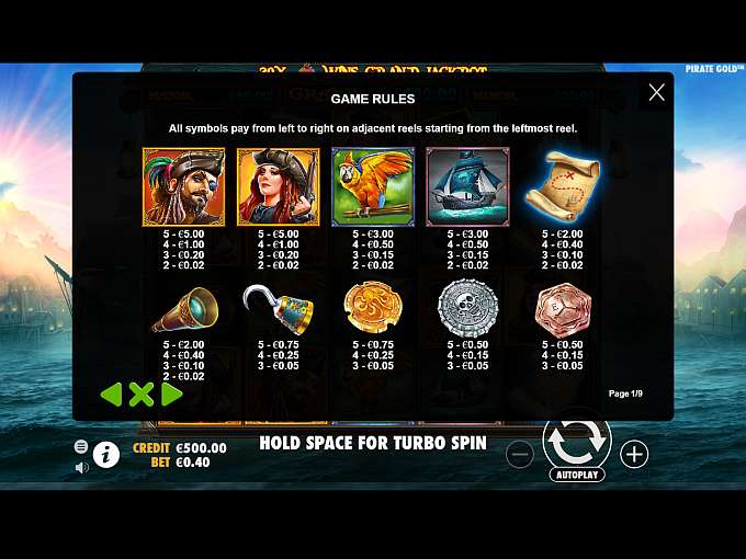 Pirate Gold Slot By Pragmatic Play » Review + Demo Game