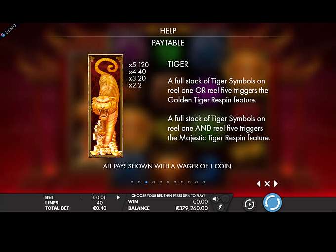 Tiger Temple Slot By Genesis Gaming » Review + Demo Game