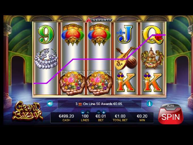 Grand Bazaar Slot review from Ainsworth