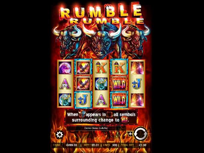 Rumble Rumble Slot review from Ainsworth