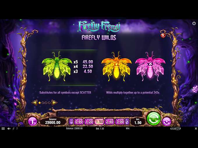 Firefly Frenzy Slot By Playn GO » Review + Demo Game