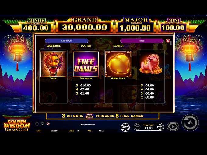 Golden Wisdom Slot By Ainsworth » Review + Demo Game