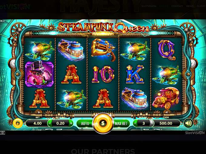 Steampunk Queen Slot By SlotVision » Review + Demo Game