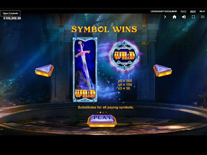 Legendary Excalibur Slot By Red Tiger » Review + Demo Game