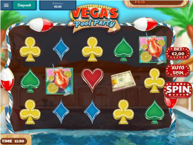 Vegas Pool Party Slot By Red7Mobile » Review + Demo Game