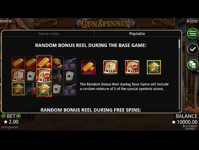 Gunspinner Slot By Booming Games » Review + Demo Game