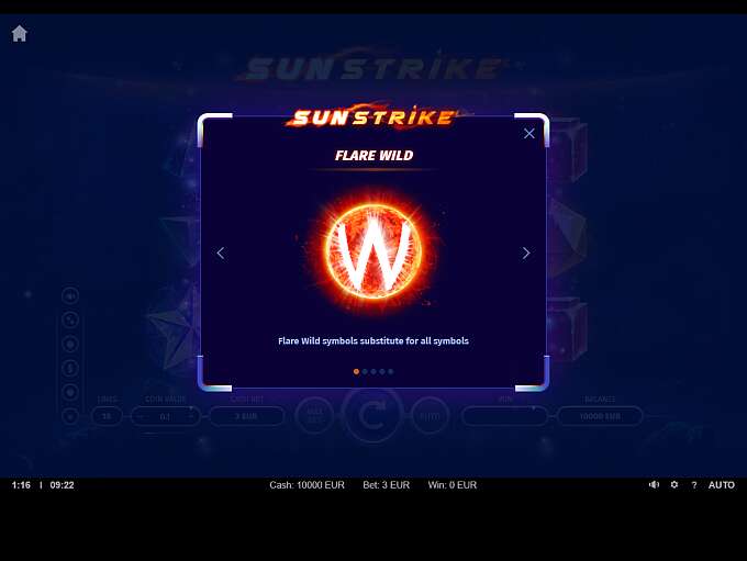 Sunstrike Slot By TrueLab » Review + Demo Game