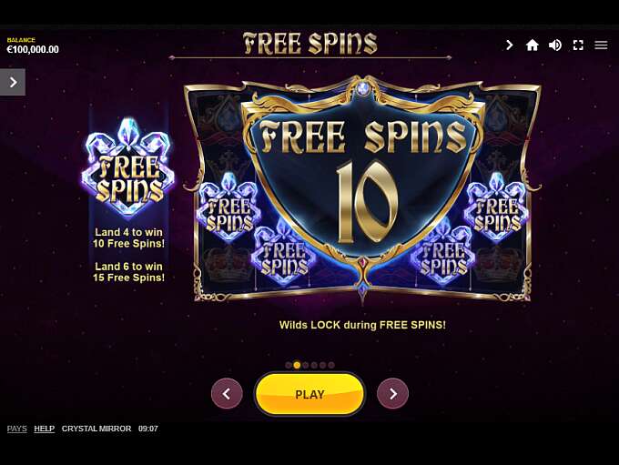 Crystal Mirror Slot By Red Tiger Gaming » Review + Demo Game