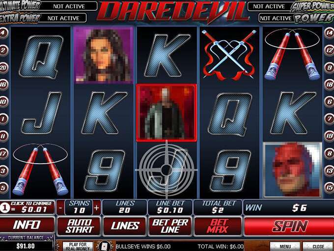 DareDevil Slot review from Playtech