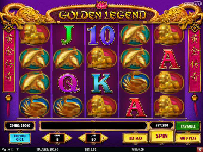 Golden Legend Slot By Playn GO » Review + Demo Game