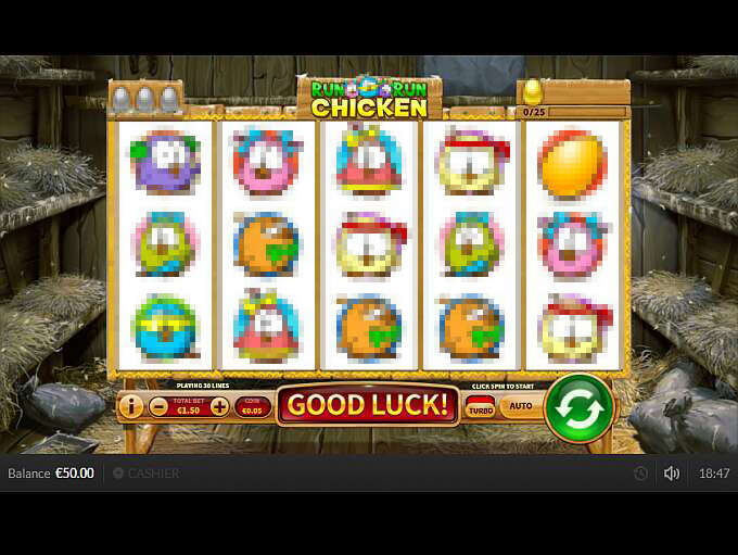 Run Chicken Run Slot review from GamesOS