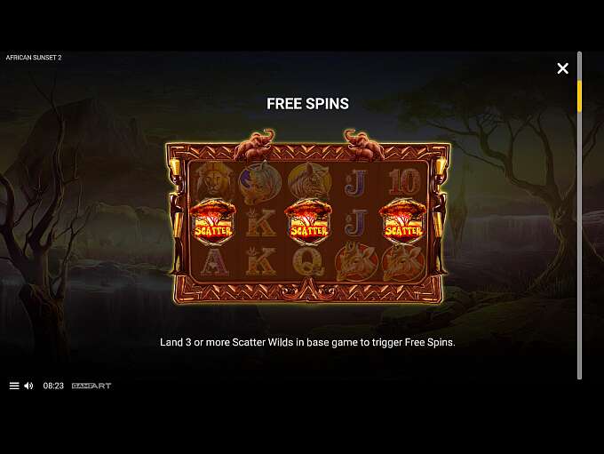 African Sunset 2 Slot By GameArt » Review + Demo Game