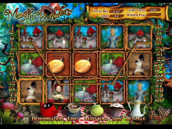 Magic & Wonders 3D Slot review from Skill on net