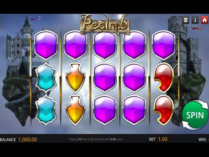 Realms Slot review from saucify