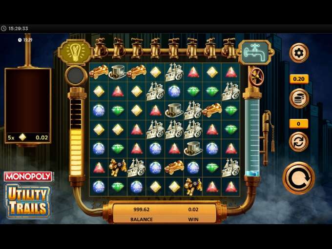Monopoly Utility Trails Slot By SG Interactive » Review + Demo Game
