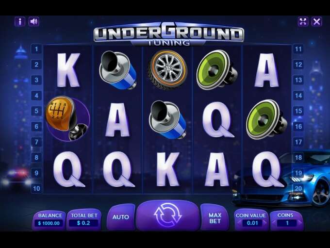 Underground Tuning Slot By Charismatic » Review + Demo Game