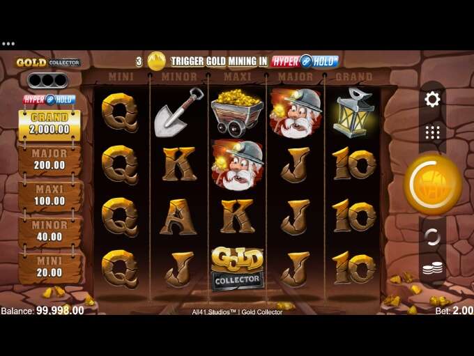 Gold Collector Slot By All41 Studios » Review + Demo Game