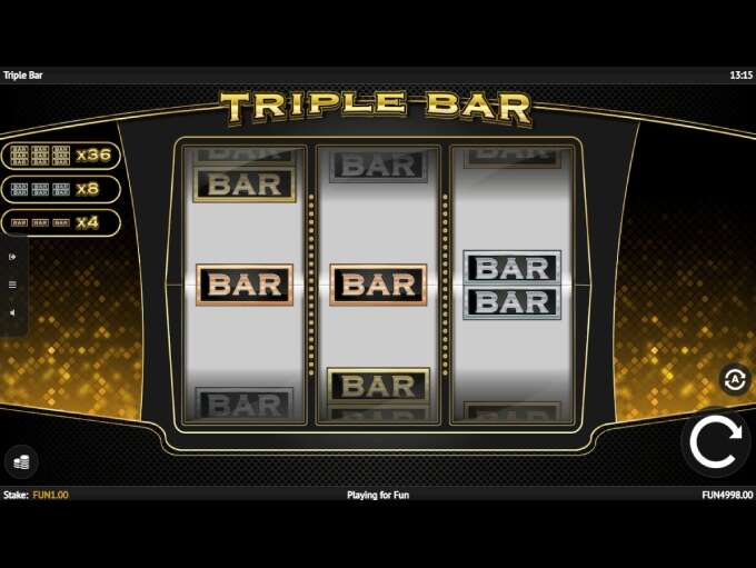 Triple Bar Slot By 1x2gaming » Review + Demo Game