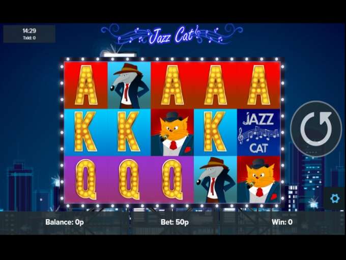Jazz Cat Slot review from Daub