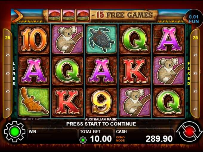 Australian Magic Slot review from CT Interactive