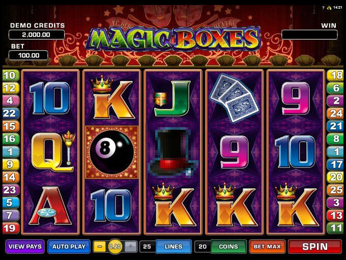 Magic Boxes Slot review from MicroGaming