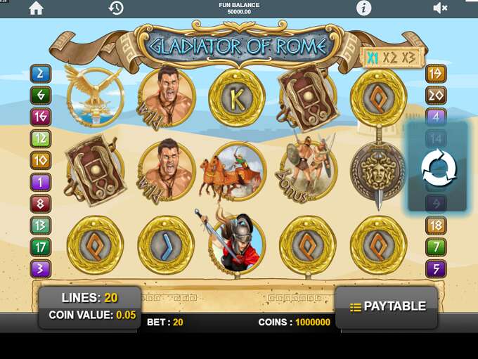 Gladiator of Rome Slot review from 1x2gaming