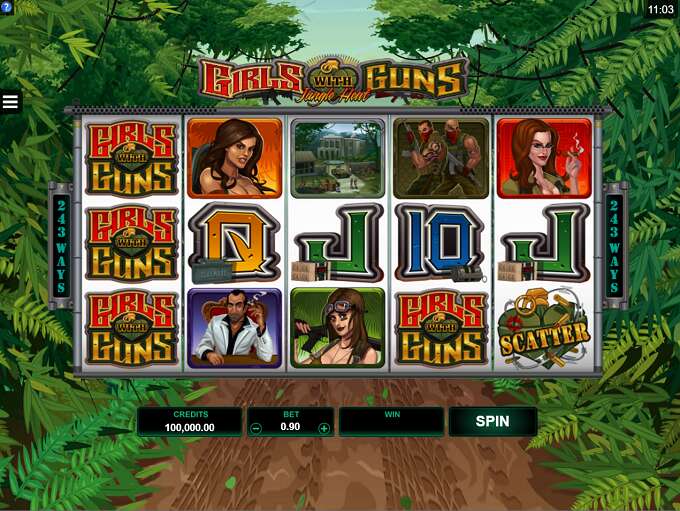 Girls With Guns Slot review from MicroGaming