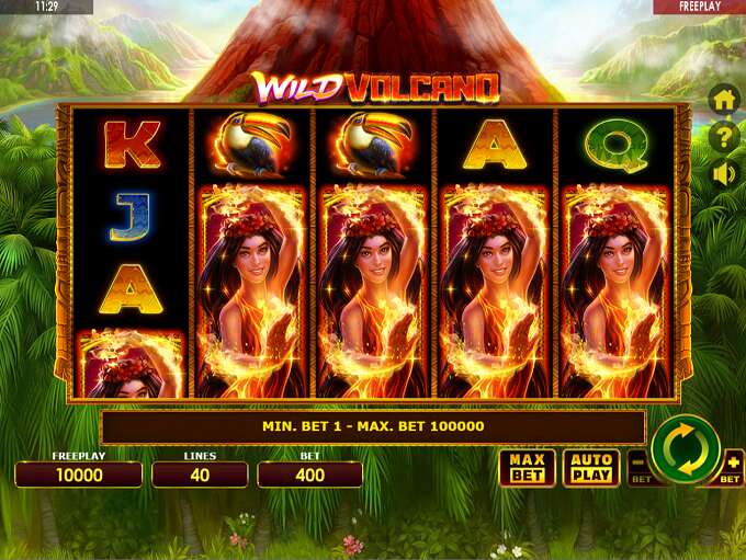 Wild Volcano Slot By Amatic Industries » Review + Demo Game
