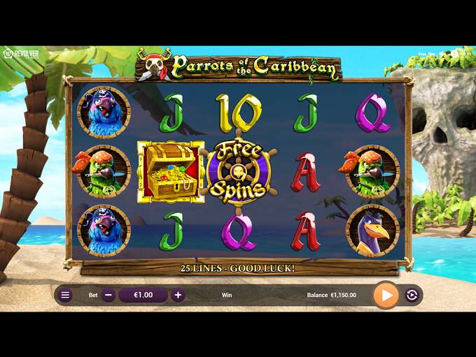 Parrots Of The Caribbean Slot By Revolver Gaming » Review + Demo Game